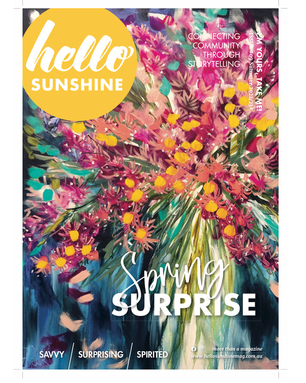 HELLO Sunshine Magazine - Art by Brooks