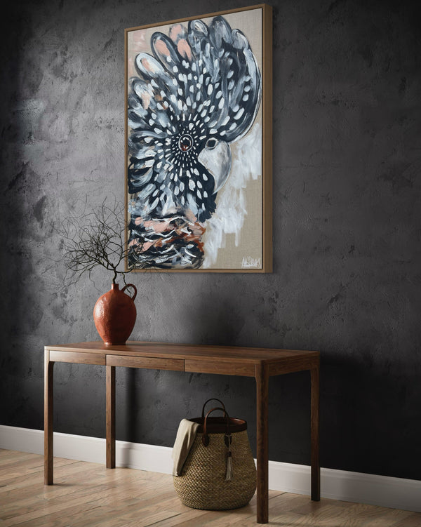 Cilla - 60x90cm -original on Belgian linen - Art by Brooks